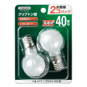 【返品種別A】□「返品種別」について詳しくはこちら□◆寿命2倍長持ちタイプ◆約10％省エネ※ メーカー従来品との比較■　仕　様　■口金：E17定格消費電力：36W寸法：バルブ径35×高さ67mm質量：約11g定格寿命(約)：4000時間入数...