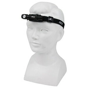 【返品種別B】□「返品種別」について詳しくはこちら□◆乾電池式のLEDヘッドライト◆2Wayタイプ、ヘッドライトとしてもフラッシュライトとしても使用可能◆ブーストモードで最大120lmの明るさ◆IP64で粉塵に強い■　仕　様　■電源：単4形...