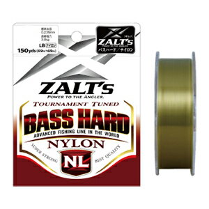 【返品種別B】□「返品種別」について詳しくはこちら□◆ZALT's BASS HARD ナイロン通常ナイロンは常温で変化します。ルアーをキャストしてラインが水につかればすぐに水を吸い始め糸に変化が生じます。吸水することでラインが柔らかくなり...