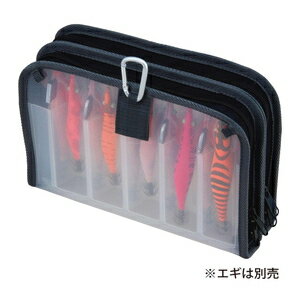 【返品種別A】□「返品種別」について詳しくはこちら□◆三角形の個別対面収納でスペースの無駄が無く、エギをコンパクトに収納できます半透明ケースでカラーやサイズが一目瞭然。カラビナとベルトループ付属でパンツやバッグ等に装着可能なエギケースです。...
