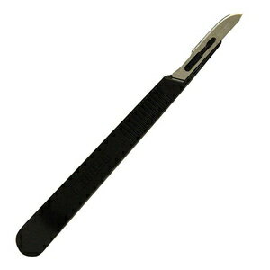 【返品種別B】□「返品種別」について詳しくはこちら□◆日本で製造した0.38mmの超薄刃ナイフ◆ワックスの削り出しや精密作業◆外科用手術用メスをホビー用にアレンジして制作していますので細かな作業に最適◆超精密な作業に最適◆シャープな切れ味と...