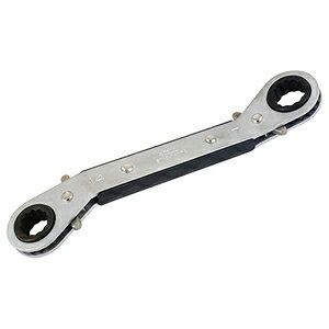 【返品種別B】□「返品種別」について詳しくはこちら□◆ラチェット機構で作業効率がアップします◆六角ボルト、ナットの締付け、緩め作業◆左右回転切替えスイッチは指で瞬時に操作できます◆立ち上がり角度25度のラチェットレンチ■　仕　様　■サイズ：...