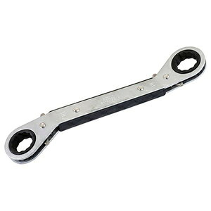 【返品種別B】□「返品種別」について詳しくはこちら□◆ラチェット機構で作業効率がアップします◆六角ボルト、ナットの締付け、緩め作業◆左右回転切替えスイッチは指で瞬時に操作できます◆立ち上がり角度25度のラチェットレンチ■　仕　様　■サイズ：...
