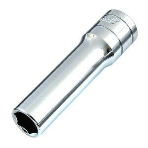 【返品種別B】□「返品種別」について詳しくはこちら□◆突き出たボルトのナットに最適なディープタイプ◆六角ボルト、ナットの締め緩め作業◆ボルトが飛びだしている場合や、奥まった場所での作業に適しています■　仕　様　■差込角：9.5mm(3/8イ...