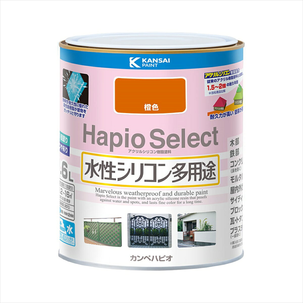 【返品種別B】□「返品種別」について詳しくはこちら□◆高耐久アクリル・シリコン樹脂配合だから紫外線・排ガス・雪・酸性雨など外敵から建物を守り、長期間風合い・ツヤを保ちます。◆木部・鉄部・プラスチック(一部を除く)・発泡スチロール・コンクリー...