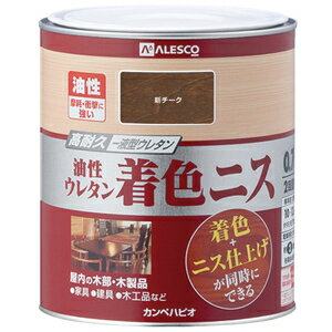 【返品種別B】□「返品種別」について詳しくはこちら□◆木目を生かした着色と美しいツヤの二ス仕上げが同時にできます。◆高耐久一液型ウレタン樹脂が、摩耗や衝撃に強く、耐久性に優れた塗膜を形成し、木部を長期間保護します。◆磨耗や衝撃に強い油性タイ...