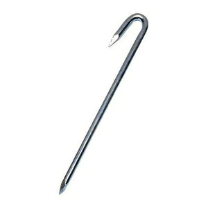 【返品種別A】□「返品種別」について詳しくはこちら□◆グランドロープ杭L23◆8mm×23cm◆50本1組■　仕　様　■8mm×23cm50本1組スチール/クロメートメッキ仕上[G1589TOEILIGHT]トーエイライトアウトドア＞体育用...