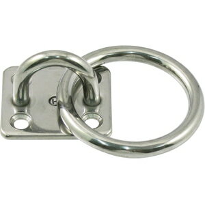 【返品種別B】□「返品種別」について詳しくはこちら□◆座付丸環。◆チェーン、ワイヤー、ロープ等を固定します。◆床面に設置したり、壁に設置したり、用途いろいろ。◆使用しない時はリングが倒れるので邪魔になりません。◆ステンレス製なので、防錆性・...