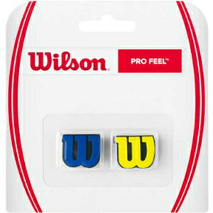 【返品種別A】□「返品種別」について詳しくはこちら□◆WilsonのPRO・FEEL■　仕　様　■カラー：BLUE＆YELLOW[WILWRZ537700]アメアジャパンアウトドア＞テニス＞ラケット用アクセサリー＞ストッパー・振動止め