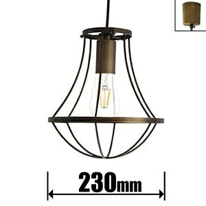 【返品種別A】□「返品種別」について詳しくはこちら□※こちらのLED電球は、人感センサー、リモコンスイッチ、段階調光スイッチ等の併用はできません。◆アイアンフレームで型どった、シンプルなペンダントライトです。◆落ち着いた雰囲気を醸し出す、ア...