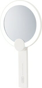 【返品種別A】□「返品種別」について詳しくはこちら□メーカー保証期間 6ヶ月LEDライトでお顔を明るく映しおでかけ中のメイク直しにも大活躍◆明るい面発光◆ハンドルをのばして手鏡に・スタンドを立てて置き鏡に◆たたんでコンパクト収納、持ち運びに...