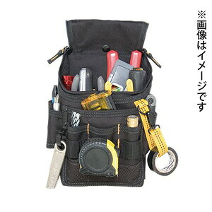 【返品種別B】□「返品種別」について詳しくはこちら□※工具類は付属しません。◆ジッパーつきのカバーで、ポケット内にいれた工具や部品の飛び出しを防ぎます。◆J型クリップ、テープ用ストラップ、メジャー用クリップ付。◆ベルト用のクリップは5cm(...