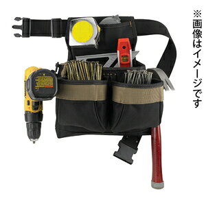 【返品種別B】□「返品種別」について詳しくはこちら□※画像の工具は付属しません。◆5つのポケット(大×4、メジャー用×1)。◆つけ外し簡単な50mm幅ベルト。■　仕　様　■サイズ(約)：286×178×400mmウエストサイズ(約)：75〜...