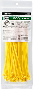 【返品種別A】□「返品種別」について詳しくはこちら□◆電線の結束、配線のまとめなどに便利です。◆便利なファスナー付き袋です。■　仕　様　■長さ：200mm結束径：2〜53mm幅：3.6mm引張強度：178N/18.1kgf[CT200W50...
