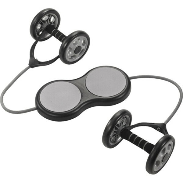 【返品種別A】□「返品種別」について詳しくはこちら□◆体を引き締め、筋肉をのばし、筋力を強化！　◆万能トレーニングマシン！　◆チューブの伸縮性を利用し、多彩なトレーニングが可能なエクササイズツインローラー。◆腹筋は勿論、上半身、下半身とバラ...