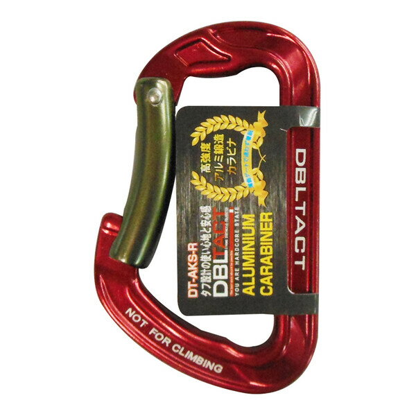 【返品種別B】□「返品種別」について詳しくはこちら□◆鍛造アルミ仕様で軽くて頑丈。◆湾曲ゲートで迷わず着脱。■　仕　様　■サイズ(約)：高さ90×幅55×奥行き10mm重量(約)：40g カラー：レッド[DTAKSRSANKYO]三共コーポ...