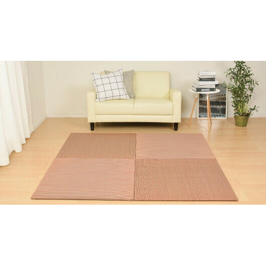 【返品種別A】□「返品種別」について詳しくはこちら□※画像はイメージです。こちらの商品は同色6枚セットです。床に並べるだけで簡単に畳のスペースが作れる「置き畳」◆軽量なので女性1人でも取り扱いがラクラク◆ちょっとした隙間スペースを有効活用で...