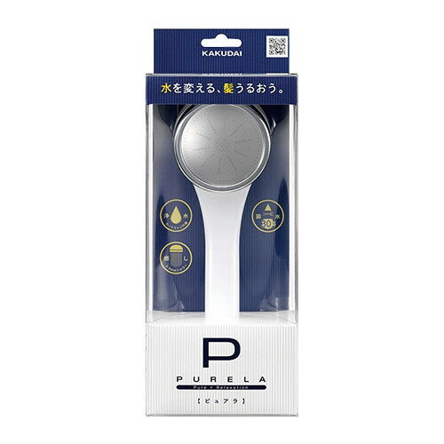 【返品種別B】□「返品種別」について詳しくはこちら□水を変える、髪うるおう。◆カートリッジの浄水機能により水道水が髪やお肌にやさしくなります。◆アダプター付き■　仕　様　■カラー：ホワイト吐水穴外周：直径55mm材質：ABS、ステンレス、P...