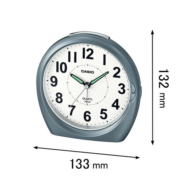 □「返品種別」について詳しくはこちら□2022年05月 発売メーカー保証期間 1年◆シンプルデザインでスタンドタイプの目覚まし時計です。止めてもまた鳴るスヌーズ機能付き電子音アラームを搭載し、アラームのスイッチはON/OFFの状態が正面から...