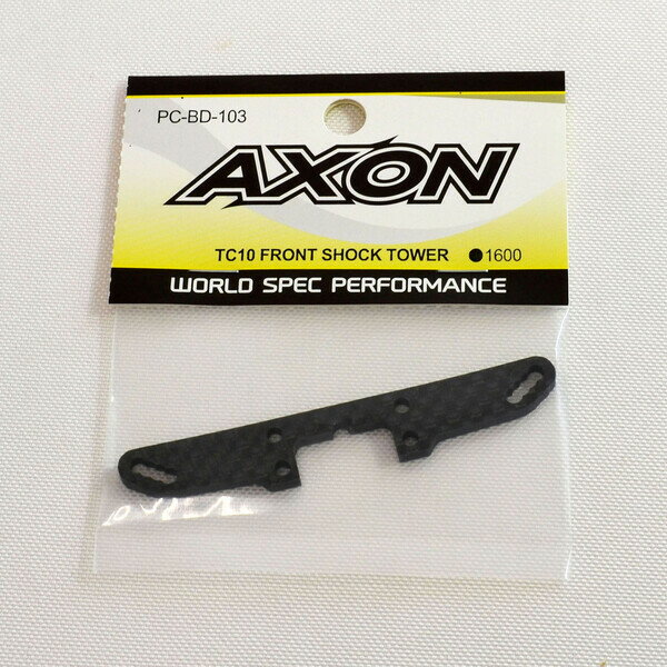【返品種別B】□「返品種別」について詳しくはこちら□※画像はイメージです。実際の商品とは異なる場合がございます。【商品紹介】AXON　TC10 FRONT SHOCK TOWER です。模型＞ラジコン＞ラジコンパーツ・メーカー別＞AXON