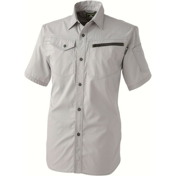 【返品種別B】□「返品種別」について詳しくはこちら□※画像はイメージです。◆統一感を出し企業カラーを彩る。◆次世代の主力定番ワークウェア。◆快適性をプラスした縦横無尽の働きを見せる一着。◆高級感のあるドビー織りのT/Cストレッチ半袖シャツ。...