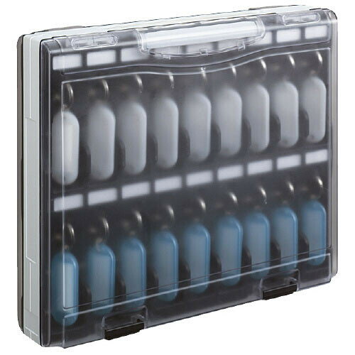 【返品種別A】□「返品種別」について詳しくはこちら□※画像はイメージです。両面使えて収容力UP！　取っ手付きで持ち運びやすいダブルタイプ◆コンパクト、軽量設計キャビネットや引き出しにスッキリ収まるサイズ。本体は樹脂製なのでスチール製に比べて...