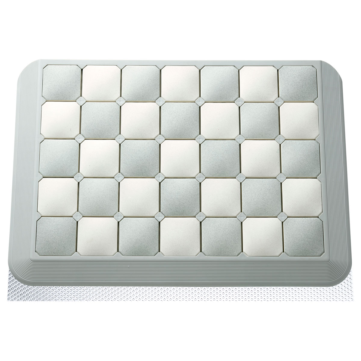 【返品種別A】□「返品種別」について詳しくはこちら□※画像はイメージです。◆洗えて清潔◆天日干し可能◆吸水性抜群■　仕　様　■本体サイズ(約)：52.0×36.3×2.2cm重量：約2.0kg材質：[タイル]珪藻土 [フレーム]ポリプロピレ...