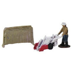 【返品種別B】□「返品種別」について詳しくはこちら□2022年09月 発売※画像はイメージです。実際の商品とは異なる場合がございます。【商品紹介】津川洋行のNスケールアクセサリー　稲刈り機 バインダー (人形1体・稲木1架付）です。畑や水田...