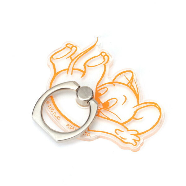 【返品種別A】□「返品種別」について詳しくはこちら□2022年07月 発売◆「トムとジェリー」デザインのスマートフォンやケースのデザインを活かすクリアタイプのスマートフォン用 リングホルダーです◆スマートフォン本体やケースの背面に貼り付け、...