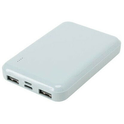 【返品種別A】□「返品種別」について詳しくはこちら□メーカー保証期間 1年スマートフォンやタブレットに充電可能なシンプルデザインのモバイルバッテリー◆持ち運びに便利スリムでコンパクトな設計の為、持ち運びに嬉しいサイズ感◆2台同時充電可能US...