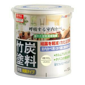 【返品種別B】□「返品種別」について詳しくはこちら□※画像はイメージです。落ち着いたつや消しで和風かべのにもおすすめ！　◆塗料の中に含まれている竹炭が湿度を調整、悪臭も除去してくれます。◆一般的な室内かべ塗料と違い、竹炭の粒が塗料を塗った仕...