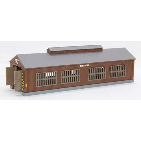 【返品種別B】□「返品種別」について詳しくはこちら□2022年12月 発売※画像はイメージです。実際の商品とは異なる場合がございます。※セット内容以外は付属しません。【商品紹介】六半のZゲージ用ストラクチャー、自動開閉扉付き単線機関庫（こげ...