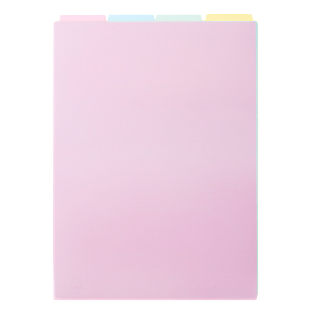 【返品種別A】□「返品種別」について詳しくはこちら□2016年06月 発売◆パスティシリーズ専用のインデックスシート◆表紙からタブがはみ出ない特別設計◆可愛いパステルカラー4色組(クリアカラー)◆インデックスシートで整理整頓！　◆クリアカラ...