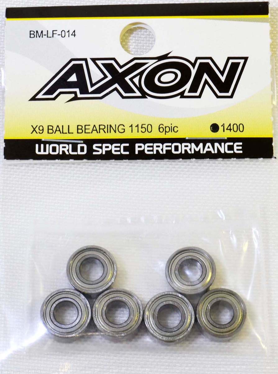 【返品種別B】□「返品種別」について詳しくはこちら□※画像はイメージです。実際の商品とは異なる場合がございます。【商品紹介】AXON　X9 BALL BEARING 1150 6picです。模型＞ラジコン＞ラジコンパーツ・メーカー別＞AXON