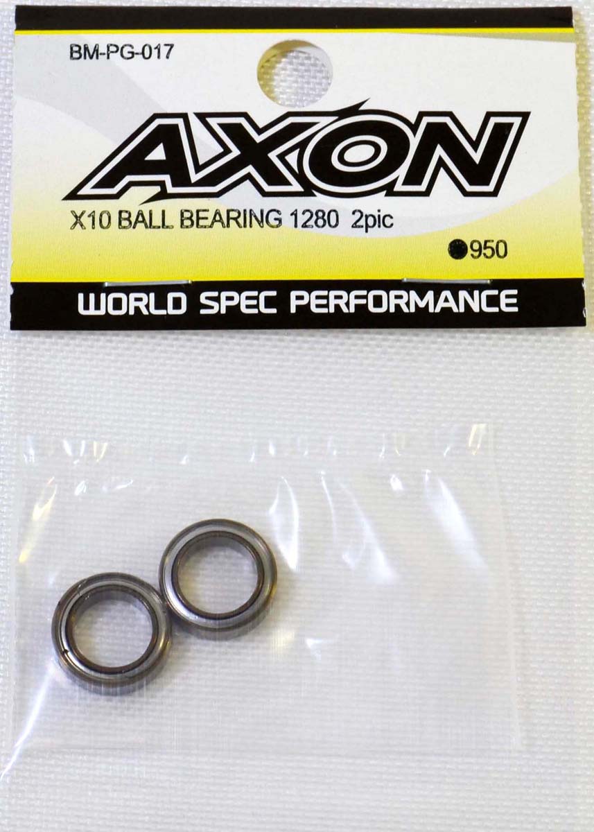 【返品種別B】□「返品種別」について詳しくはこちら□※画像はイメージです。実際の商品とは異なる場合がございます。【商品紹介】AXON　X10 BALL BEARING 1280 2picです。模型＞ラジコン＞ラジコンパーツ・メーカー別＞AXON