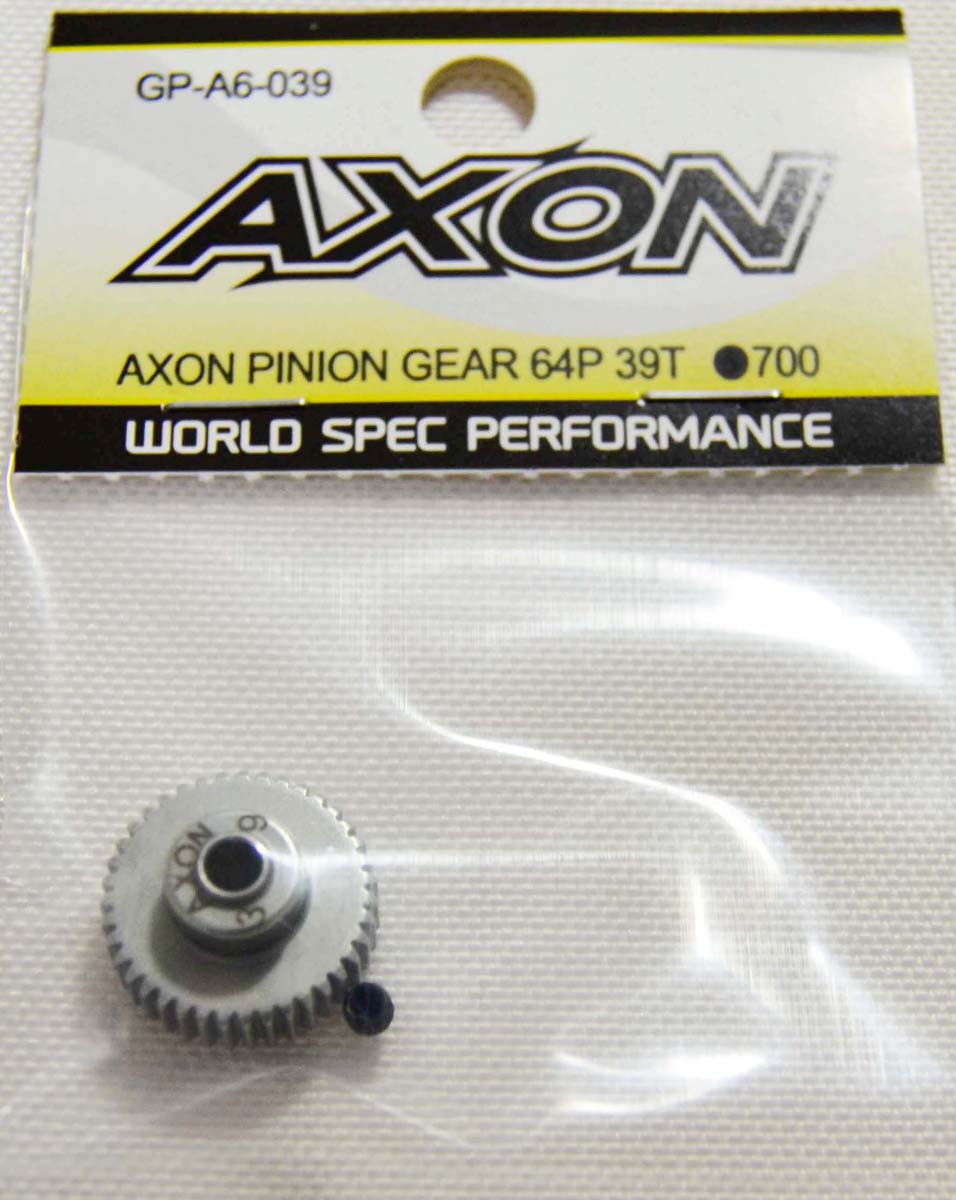 【返品種別B】□「返品種別」について詳しくはこちら□※画像はイメージです。実際の商品とは異なる場合がございます。【商品紹介】AXON AXON PINION GEAR 64P 39Tです。ピニオンギヤに求められる高効率な駆動を徹底的に追及。...