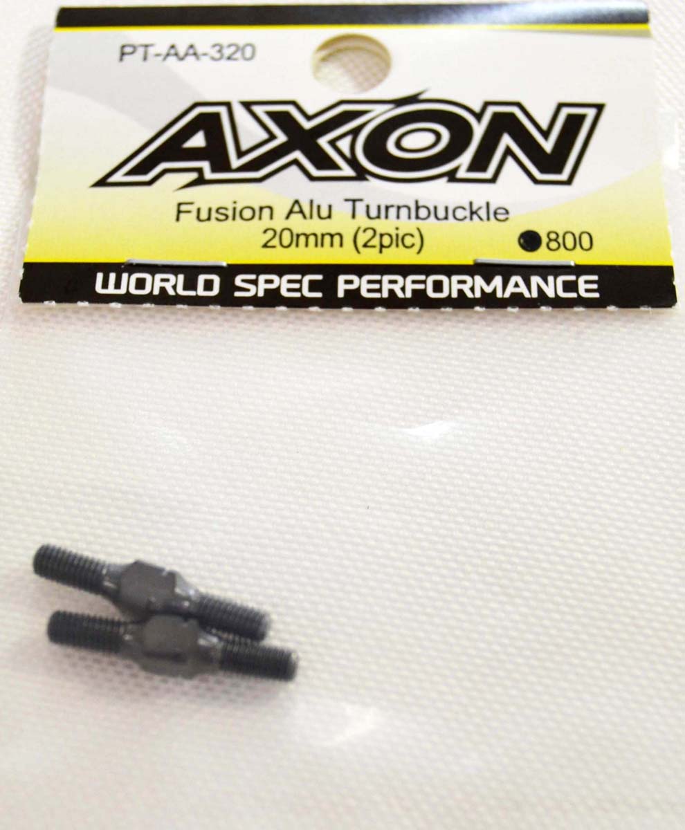 【返品種別B】□「返品種別」について詳しくはこちら□※画像はイメージです。実際の商品とは異なる場合がございます。【商品紹介】AXON　Fusion Alu Turnbuckle 20mm (2pic) です。模型＞ラジコン＞ラジコンパーツ・...
