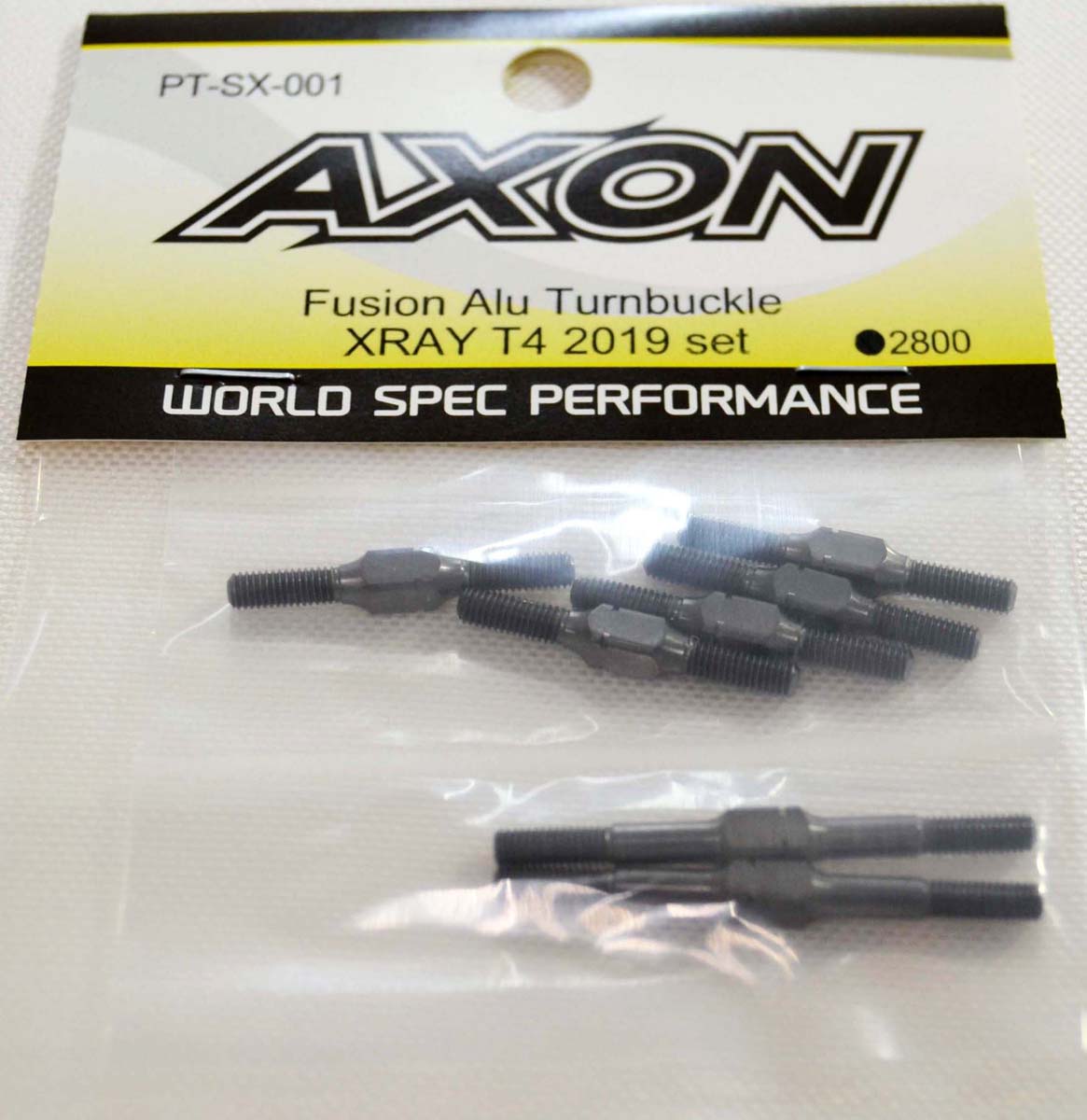 【返品種別B】□「返品種別」について詳しくはこちら□※画像はイメージです。実際の商品とは異なる場合がございます。【商品紹介】AXON　Fusion Alu Turnbuckle XRAY T4 2019 set (26mm×5 39mm×2...
