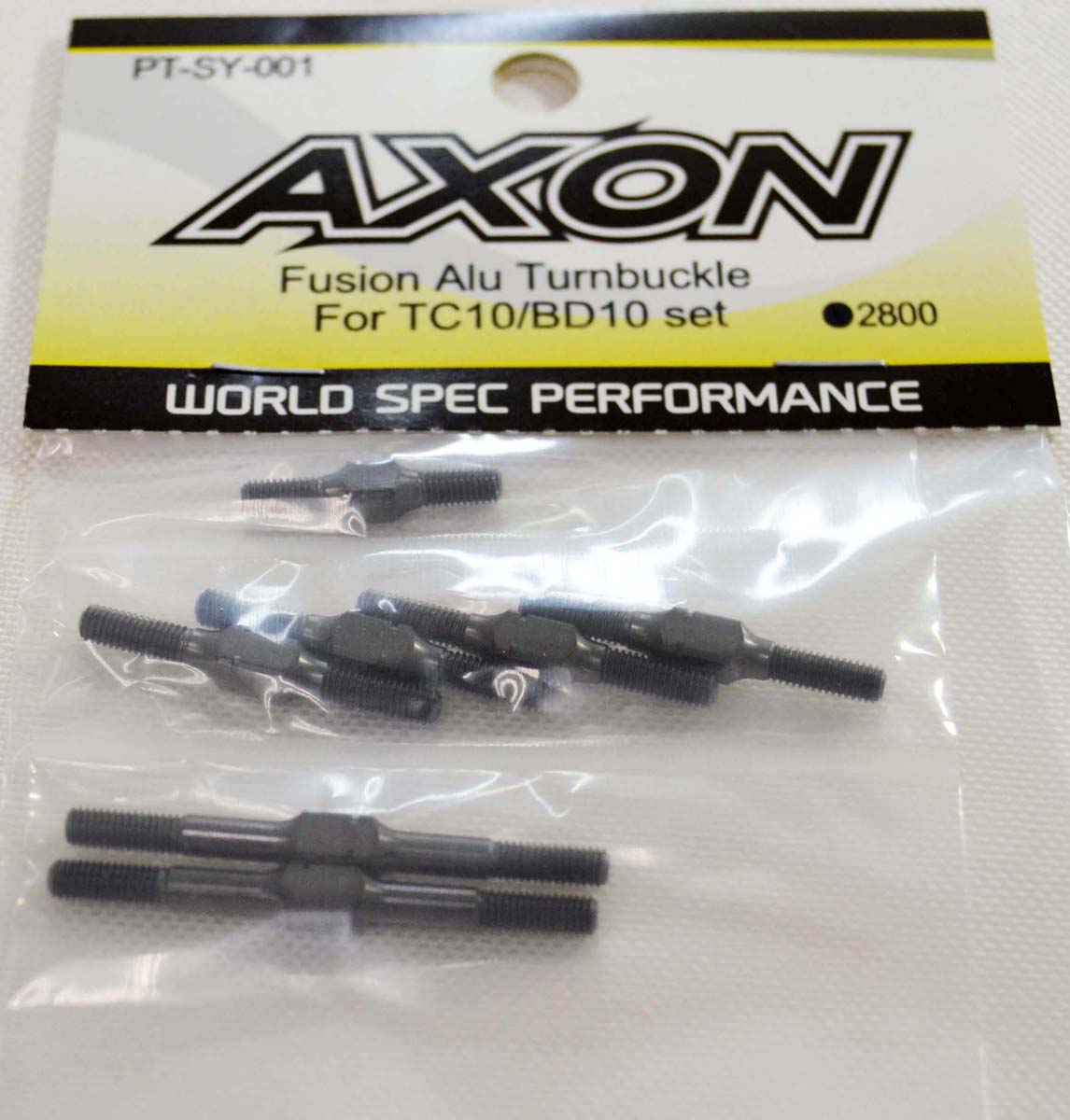 【返品種別B】□「返品種別」について詳しくはこちら□※画像はイメージです。実際の商品とは異なる場合がございます。【商品紹介】AXON　Fusion Alu Turnbuckle For TC10/BD10 setです。模型＞ラジコン＞ラジコ...