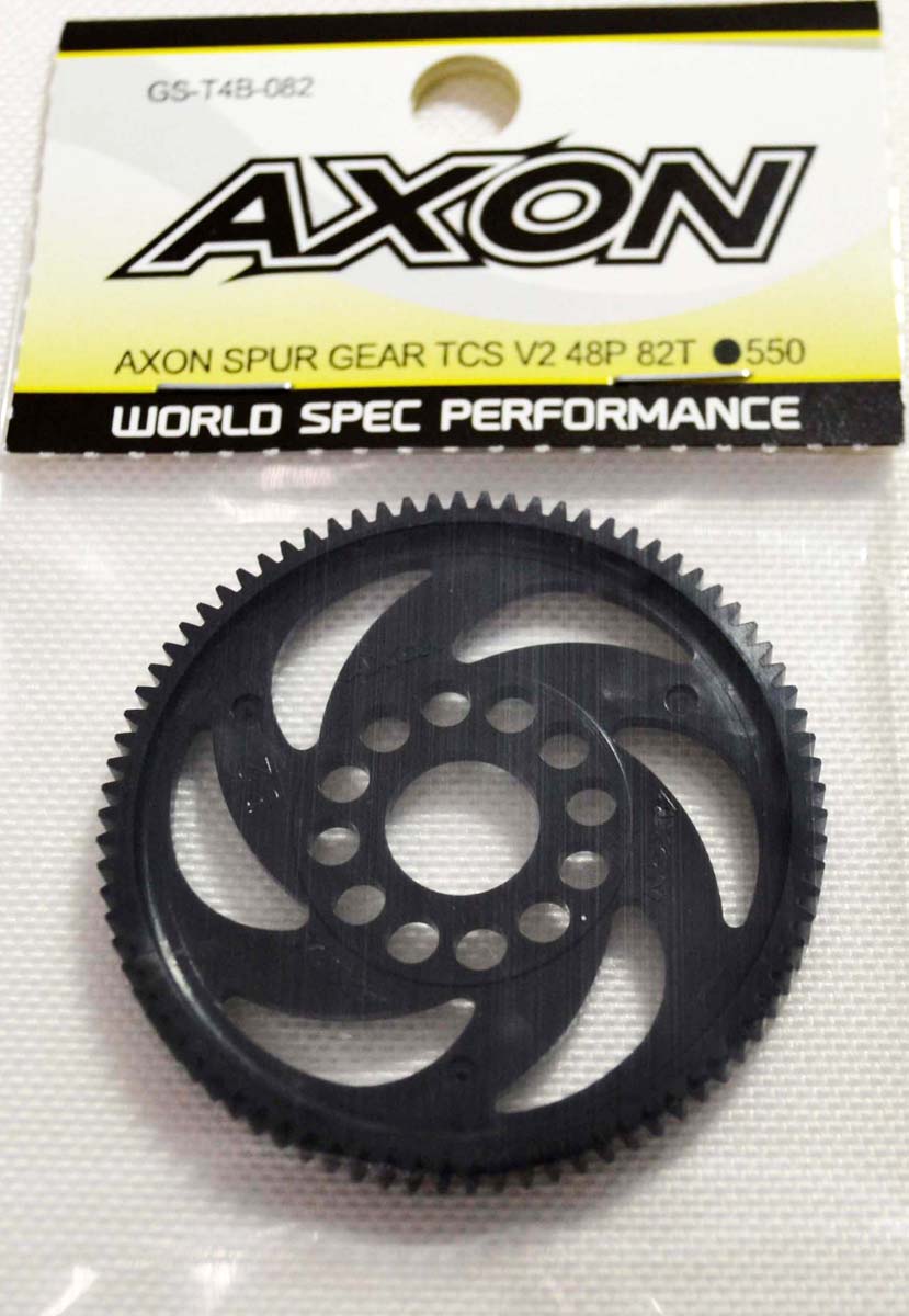 【返品種別B】□「返品種別」について詳しくはこちら□※画像はイメージです。実際の商品とは異なる場合がございます。【商品紹介】AXON　AXON SPUR GEAR TCS V2 48P 82T です。模型＞ラジコン＞ラジコンパーツ・メーカー...