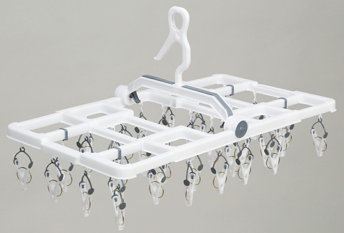 【返品種別A】□「返品種別」について詳しくはこちら□2022年11月 発売◆室内干しができるフック付き。本体にドアや鴨居に掛けるフックが内蔵してあります。部屋干し等で洗濯ハンガーが傾きにくくご使用頂ける機能です。◆本体がスライドするタイプハ...