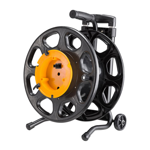 【返品種別A】□「返品種別」について詳しくはこちら□2022年07月 発売◆光ケーブル、LANケーブル、同軸ケーブルを巻き取りできます。◆大型径のケーブルリールで、6.0mm径ケーブルを200m巻取り可能です。◆ケーブルをドラム中心部の穴を...