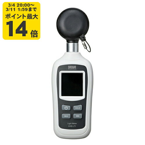 商品概要 品番CHE-LT1JANコード4969887885642商品仕様■測定範囲：照度/0lx〜200KLux温度/-20℃〜60℃■測定精度：照度/±3％rdg±8d（10000Lux未満）、 ±4％rdg±10d（10000Lux以...