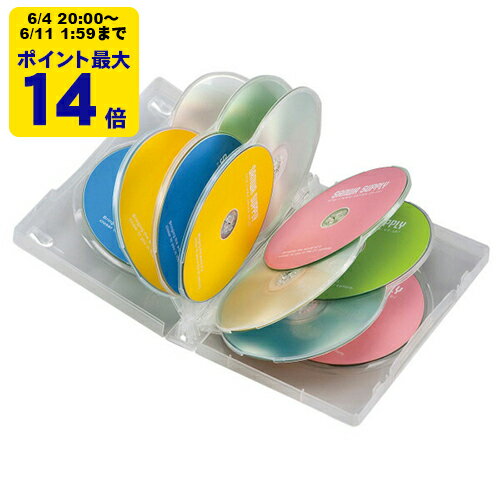 商品概要品番DVD-TW12-03CLNJANコード4969887314814商品仕様■カラー：クリア■サイズ：W136×D27×H191mm■重量：190g■材質：PP■ディスク収納数：12枚■入数：3枚セット■セット内容：本体、インデッ...