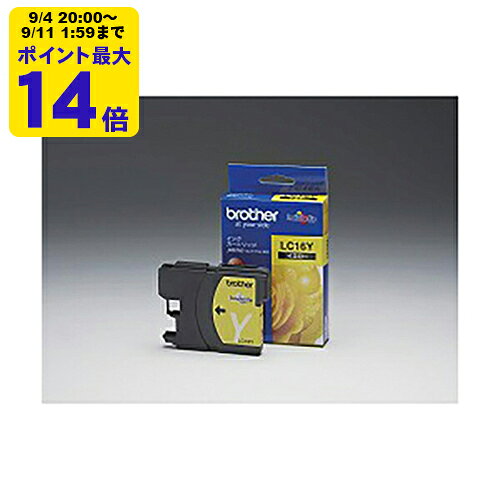 プリンタ検索-MFC-5890CN プリンタ検索-MFC-6490CN プリンタ検索-MFC-6890CN純正インクカートリッジ●品番LC16Y●対応メーカーBROTHER(ブラザー)●色イエロー(大容量)●数量1本入り●適合プリンタMFC...