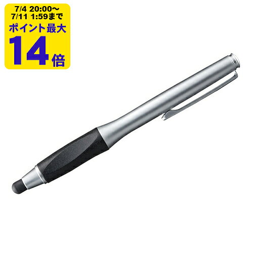 商品概要品番PDA-PEN37SVJANコード4969887891612商品仕様■カラー：シルバー■長さ：128mm（先端ゴム含む）■直径：12mm（突起部除く）■ゴム部分直径：6mm■重量：24g■交換用先端ゴム：5個入り■材質：本体/ア...