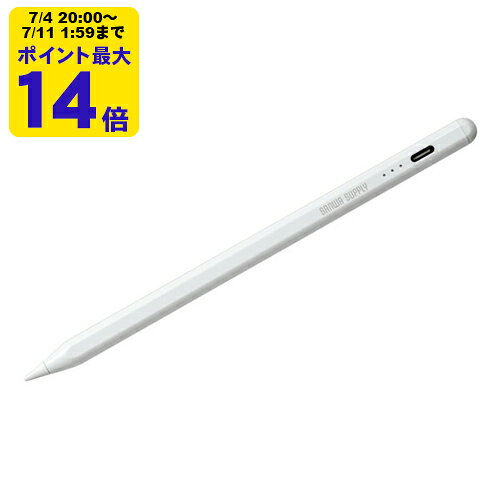 商品概要品番PDA-PEN60WJANコード4969887454923商品仕様■カラー:ホワイト■ペン先素材:POM樹脂■入数:1本■先端部直径:約1.5■連続使用時間:約10時間以上待機時間12ヵ月■充電時間:約0.5急速充電30分■充電...