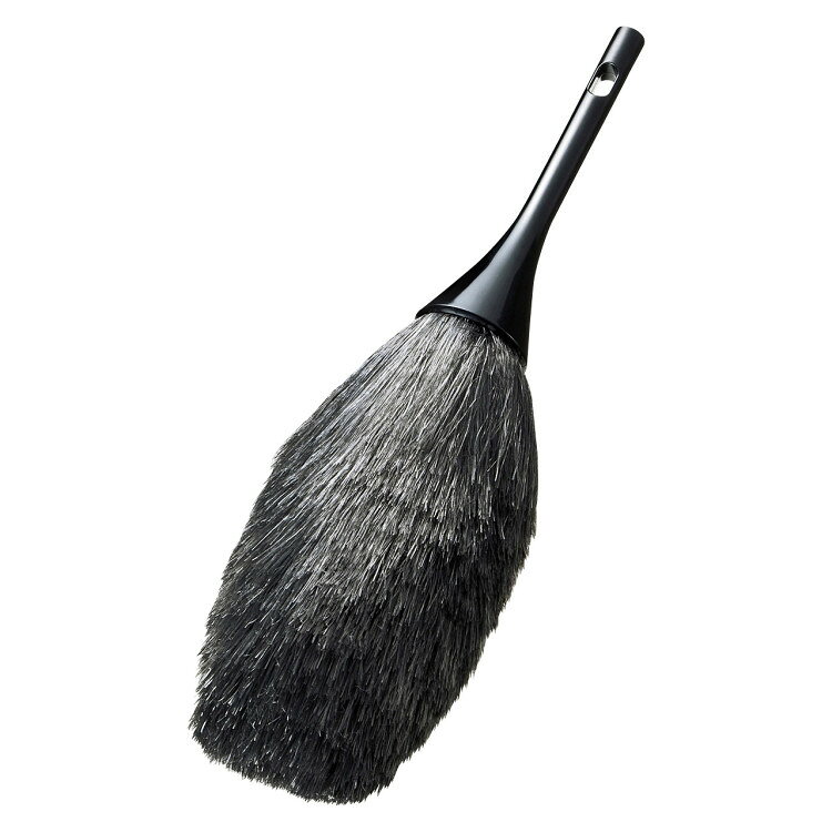 商品概要 品番CD-KBR1JANコード4969887871683商品仕様■カラー：ブラック■サイズ：全長/300mmブラシ部分/160mm■重量：65g■材質：柄/ABS樹脂、毛材/PP（ポリプロピレン）、ナイロン特長●ブラシ部分に発生し...