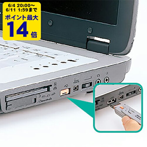 特徴●USB Aコネクタ専用です。●USBコネクタをふさいで、データの抜き取りなどから守ります。※取付け部品の色と本体のスイッチ部分が同じ色のものをお求めください。※本製品のご使用時において不正な利用による情報の漏洩、データの改ざんなどの被...