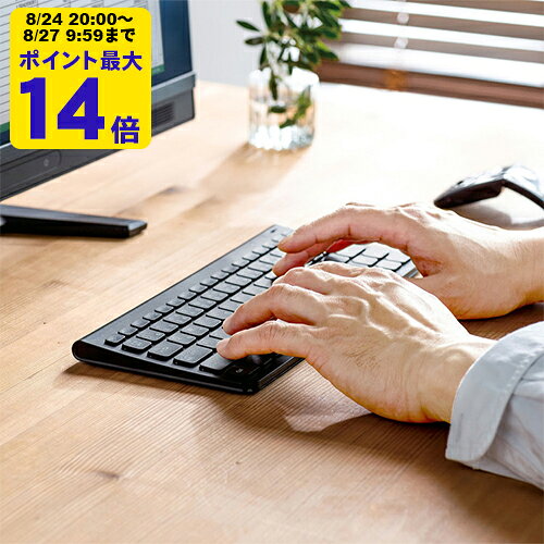 商品概要 品番SKB-WL32BKJANコード4969887696736商品仕様■ワイヤレス方式：2.4GHz■キー数：86キー■キーピッチ：18mm（文字キー以外は除く）■キーストローク：1.9±0.2mm■動作力：67g■動作時間：連続...